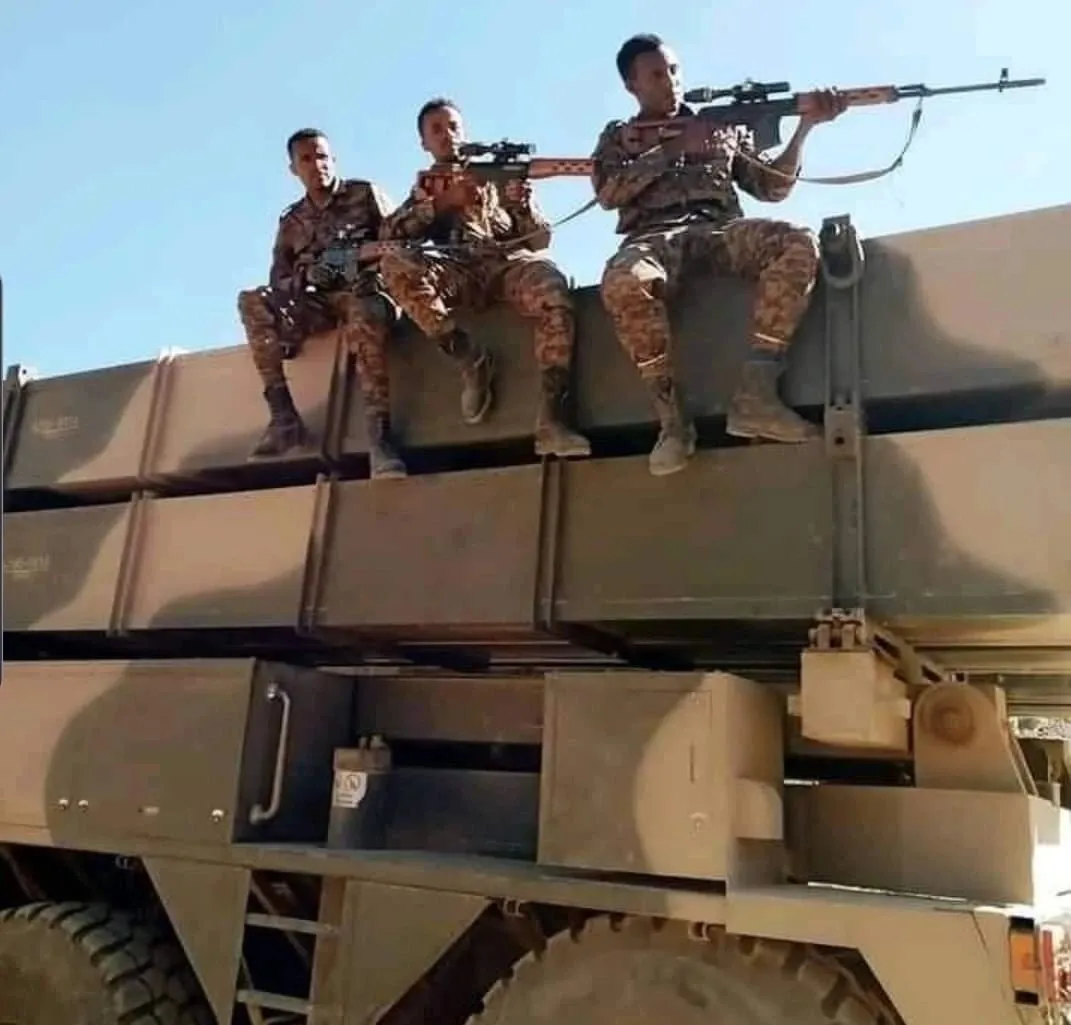 The Ethiopian government forces seized the A-200 rocket launcher, which ...