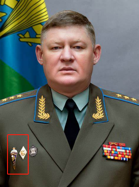 The commander of the Russian Airborne Army, the rank of general, his ...