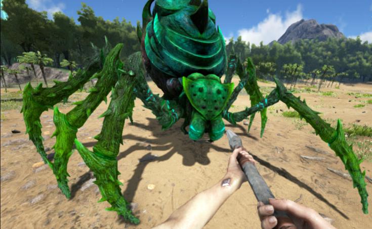 The anchor of "Ark Survival Evolved" singled out the island boss ...