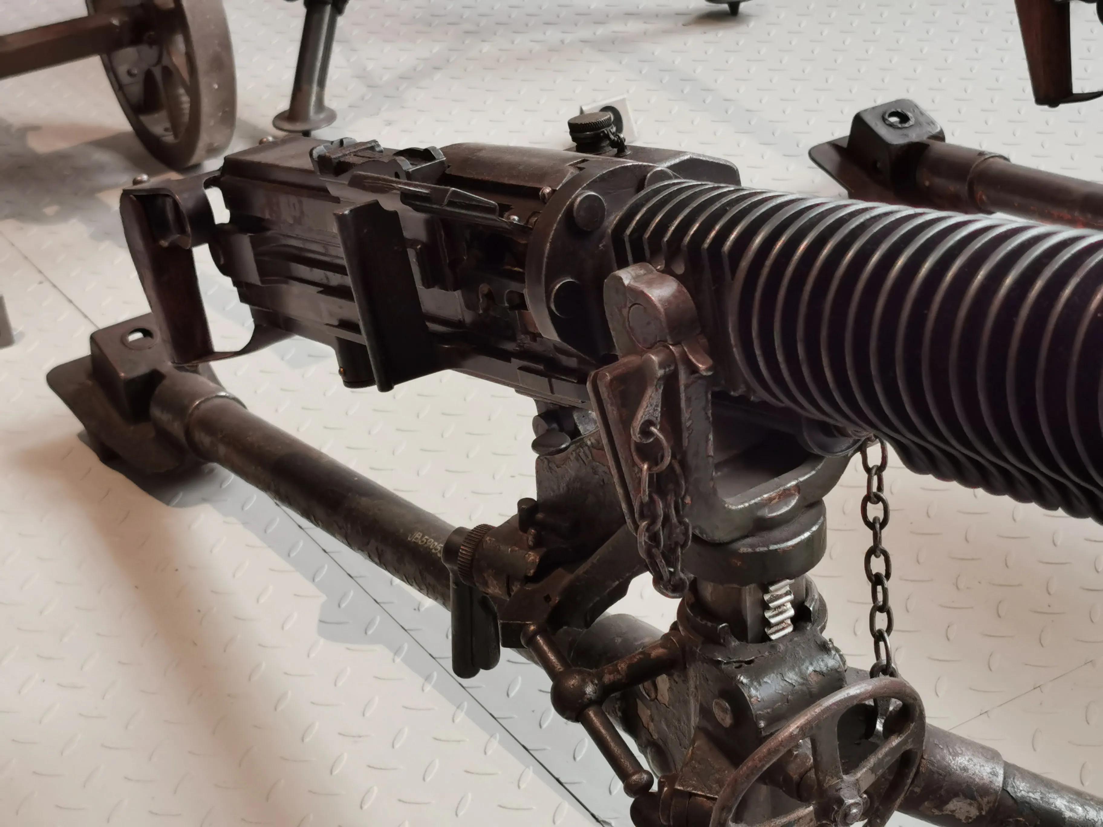 Type 36 Mark Qin air-cooled heavy machine gun made in the Republic of ...