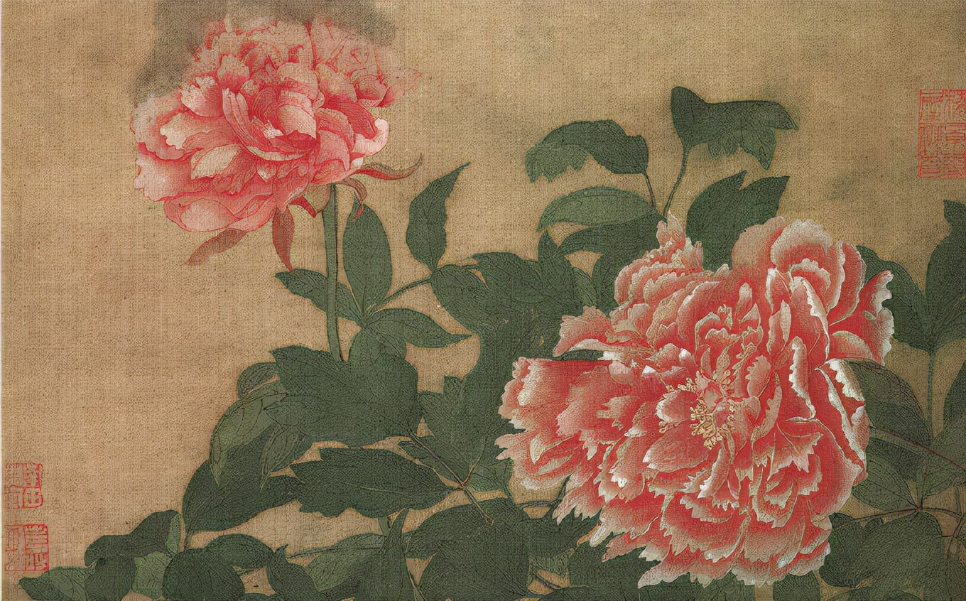 Yun Shouping Flower Picture Appreciation: A piece of 35 million pieces ...