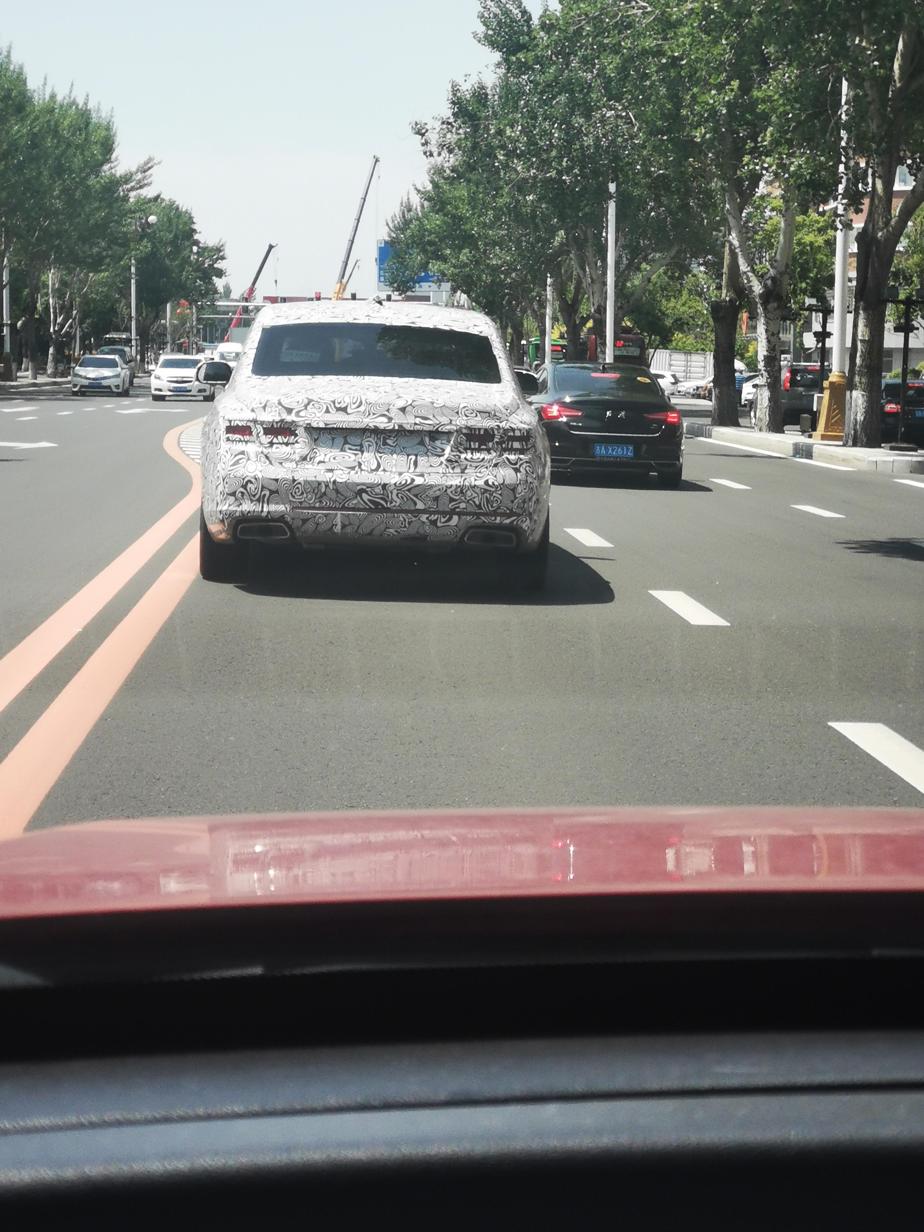 Hongqi new car road test spy photos exposed, or named "L3", the same ...
