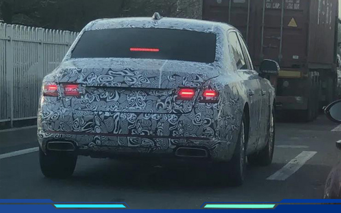 Suspected Hongqi L3 spy photos of nearly 5.5 meters in length or V12 ...