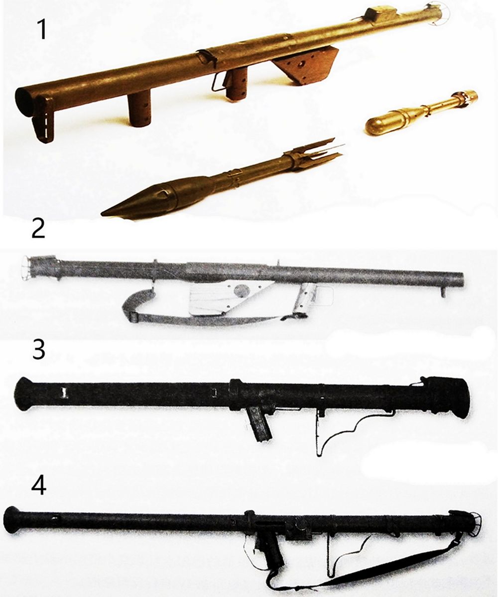 The Bazooka Rocket Launcher of American Light Weapons in World War II ...