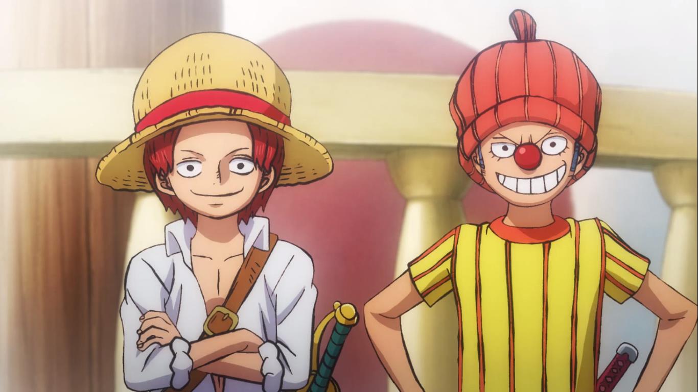 The relationship between red hair and Bucky in the anime "One Piece ...