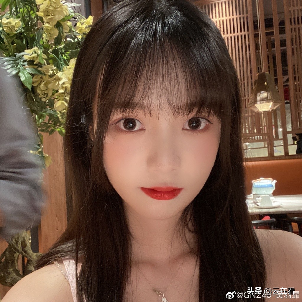 Appreciation of the charming photos of pure beauty Wu Yufei, so cute ...