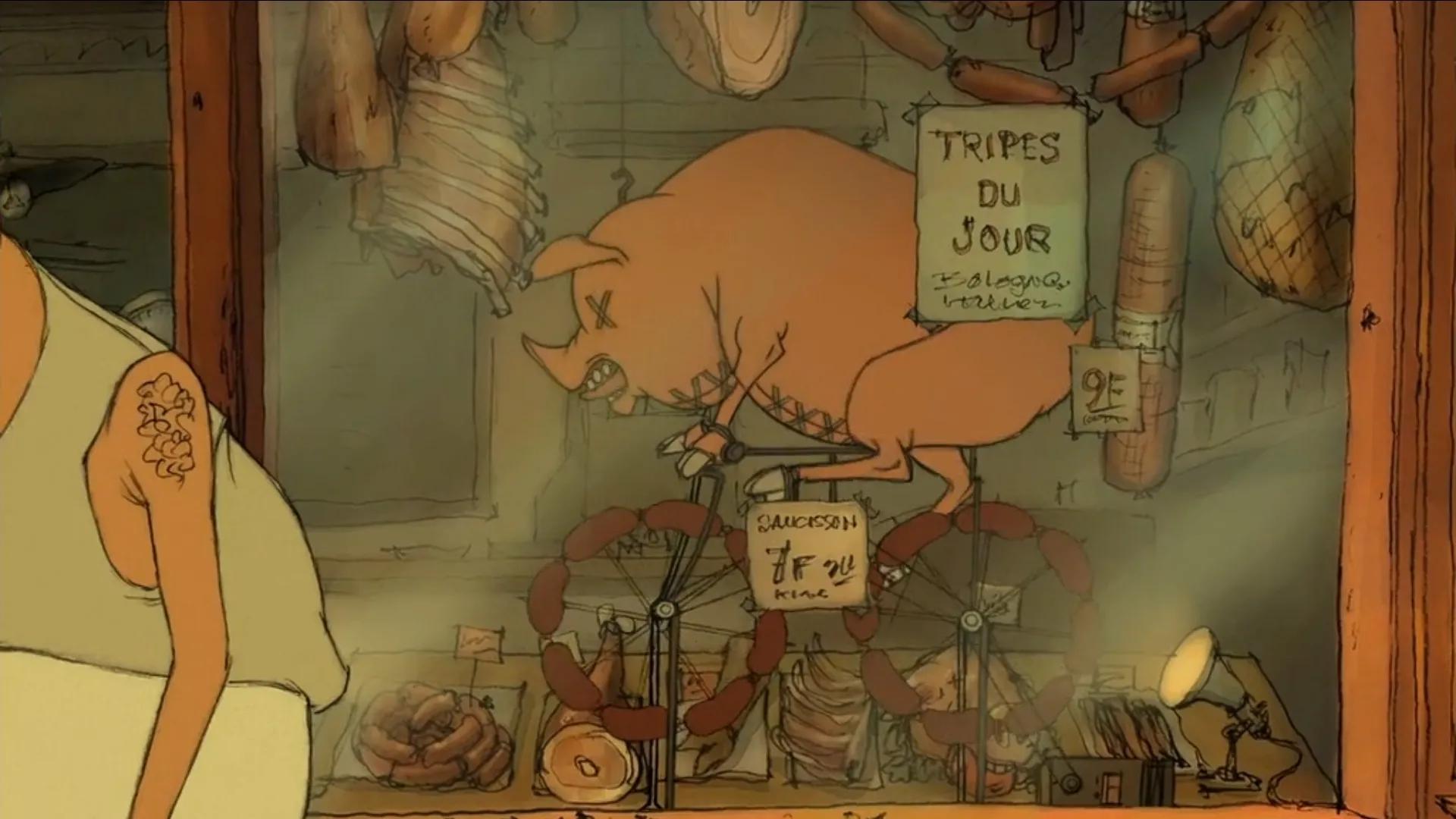 Topwork watching French absurd animation "Crazy Dating Beautiful" - iNEWS