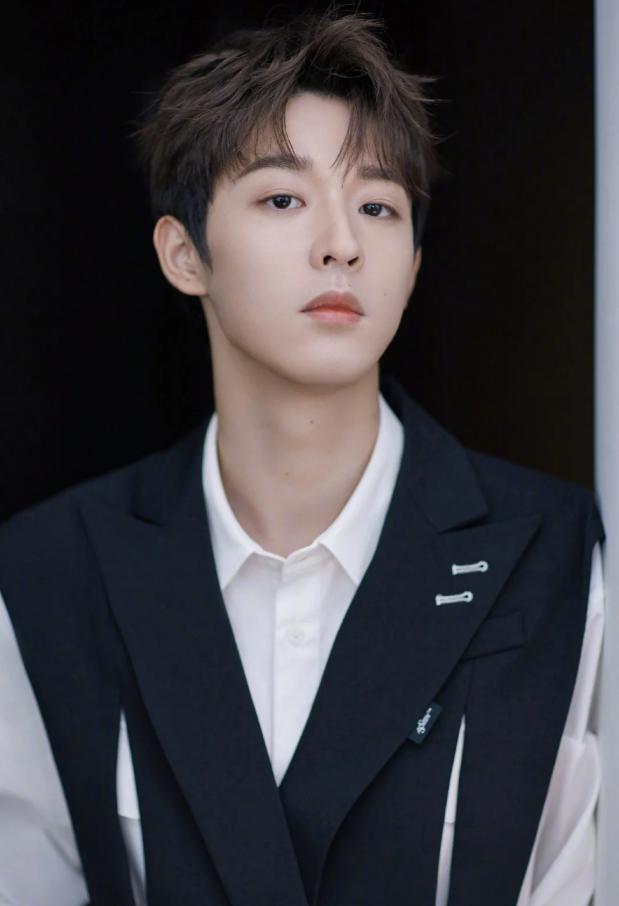 Wu Yuheng's black and white simple style blockbusters, sleeveless ...