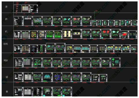 Hikvision Design: Standard Data Center Computer Room Design Atlas DWG ...