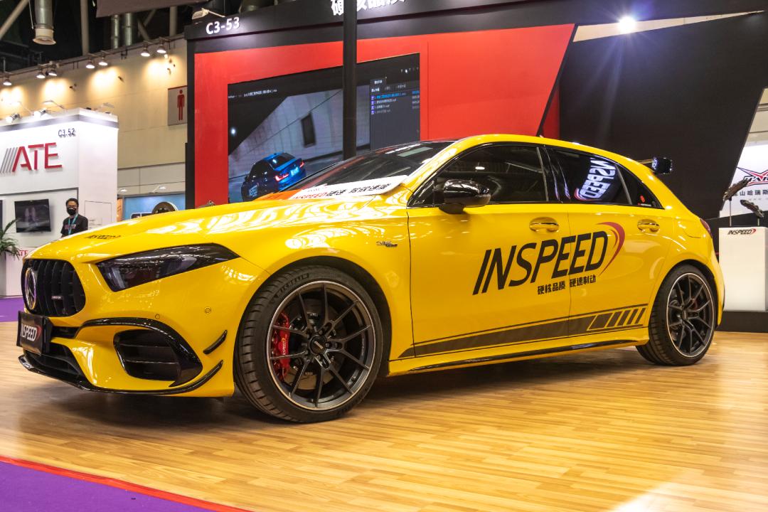 Mercedes-Benz A45S upgrade INSPEED TS6 six-piston brake kit - iNEWS