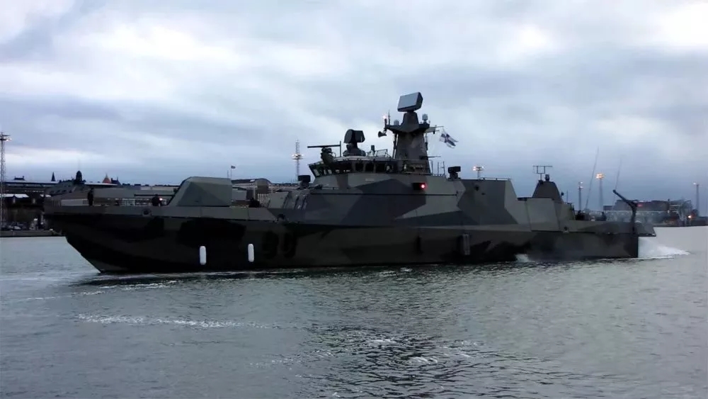The missile boat equipped by the Finnish Navy is the deadly sword of ...