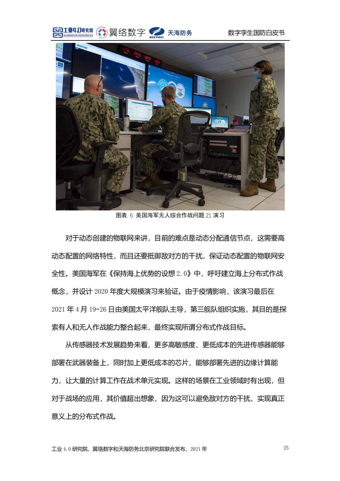 Digital Twin National Defense White Paper (2021) - iNEWS