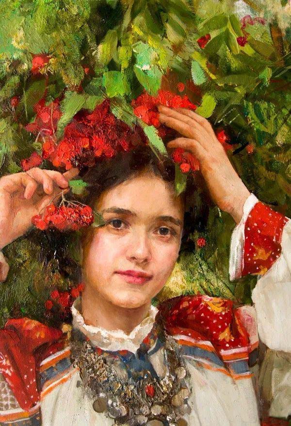 Figure paintings of Russian female painter Natasha Milashevich (Natasha ...