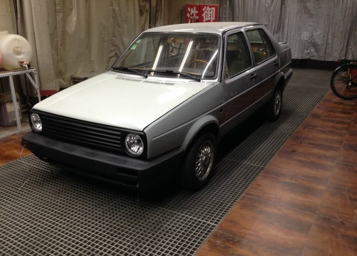 The modern version of "Jetta King" debuts with Maybach wheels, a new ...