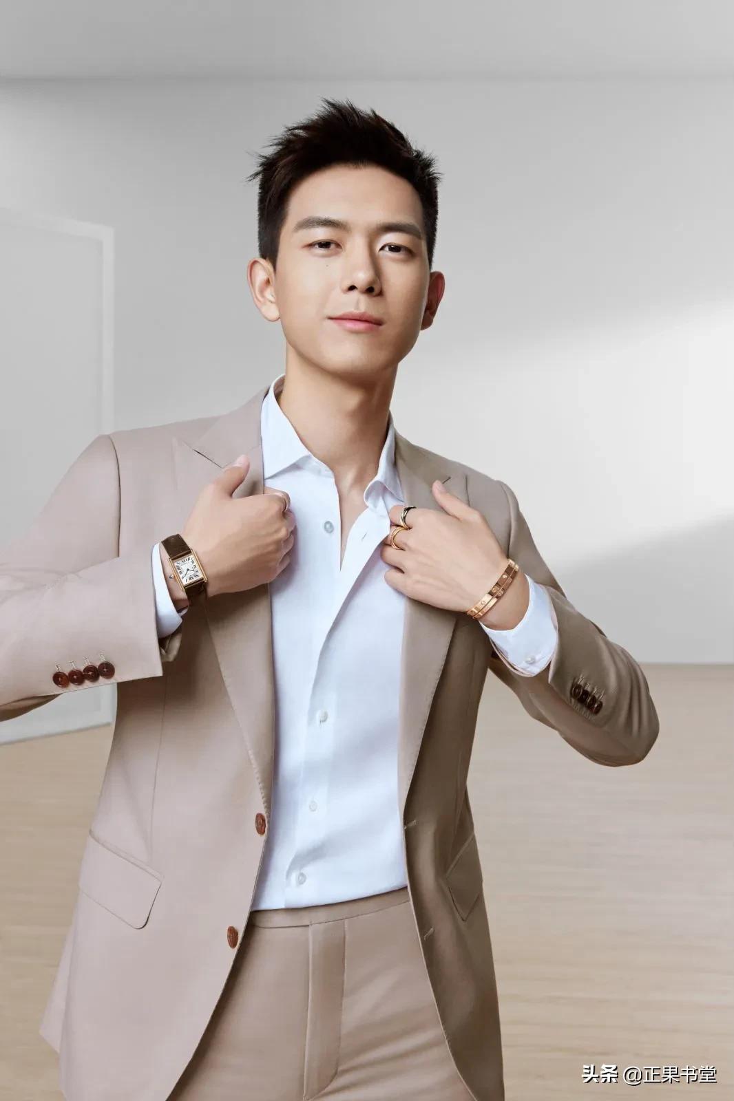 Li Xian handsomely interprets Cartier TANK series watches, LOVE series ...
