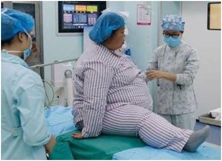 Surgical procedure of an overweight patient - iNEWS