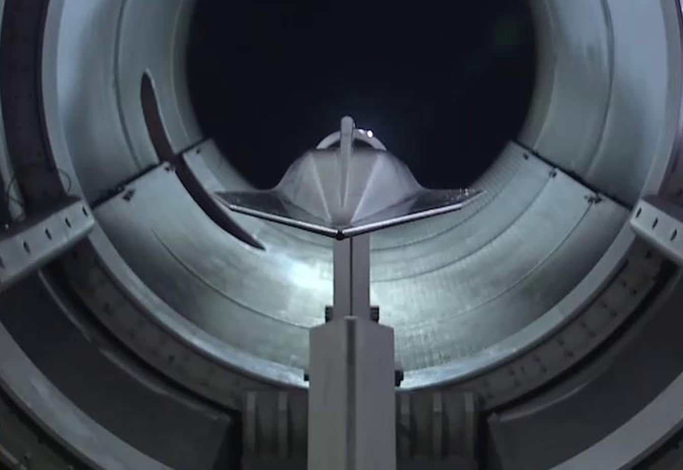 The Mach 30 wind tunnel is open, and a new wave-riding aircraft is ...