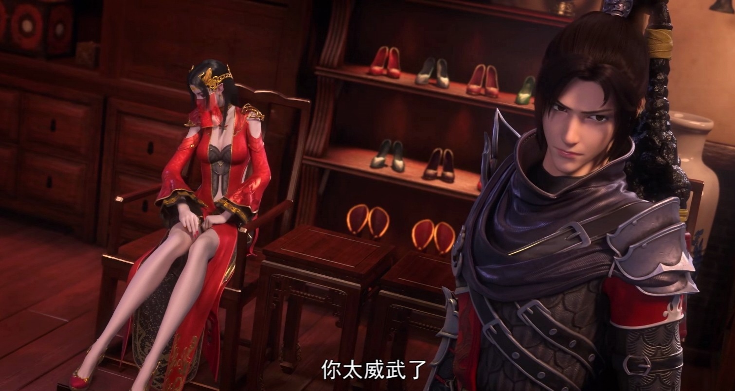 Fighting through the sky: Medusa made four shots, Yun Leng and Xiao Yan ...