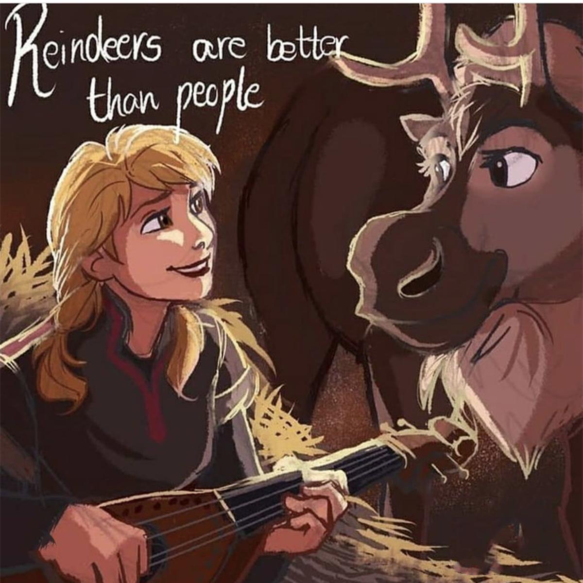 If the male and female roles in "Frozen" are reversed, the sisters ...