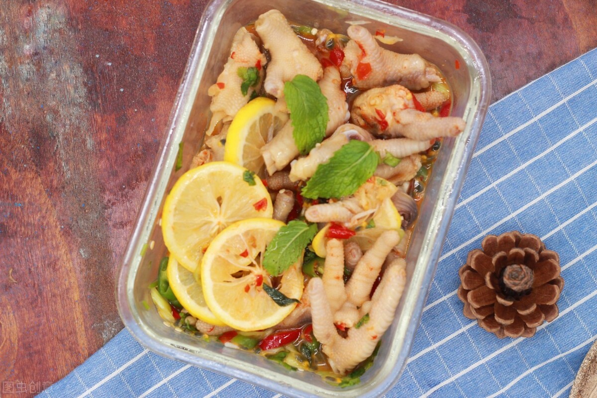 Lemon chicken feet, refreshing all summer - iNEWS