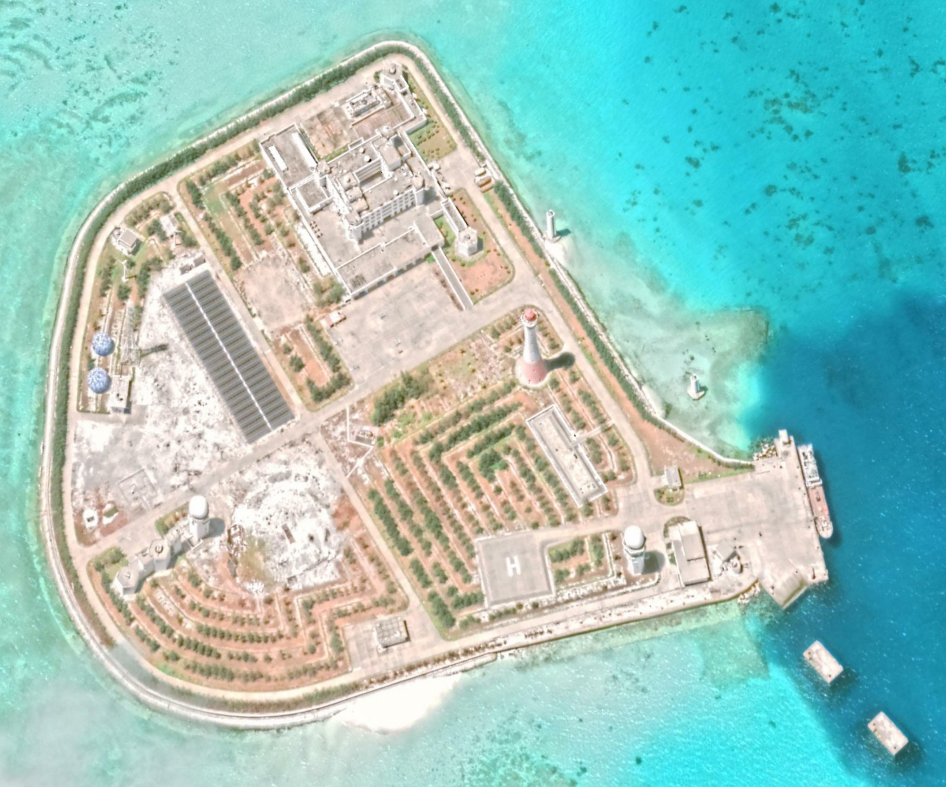 How important is the Chigua Reef, which was recovered from Vietnam by ...