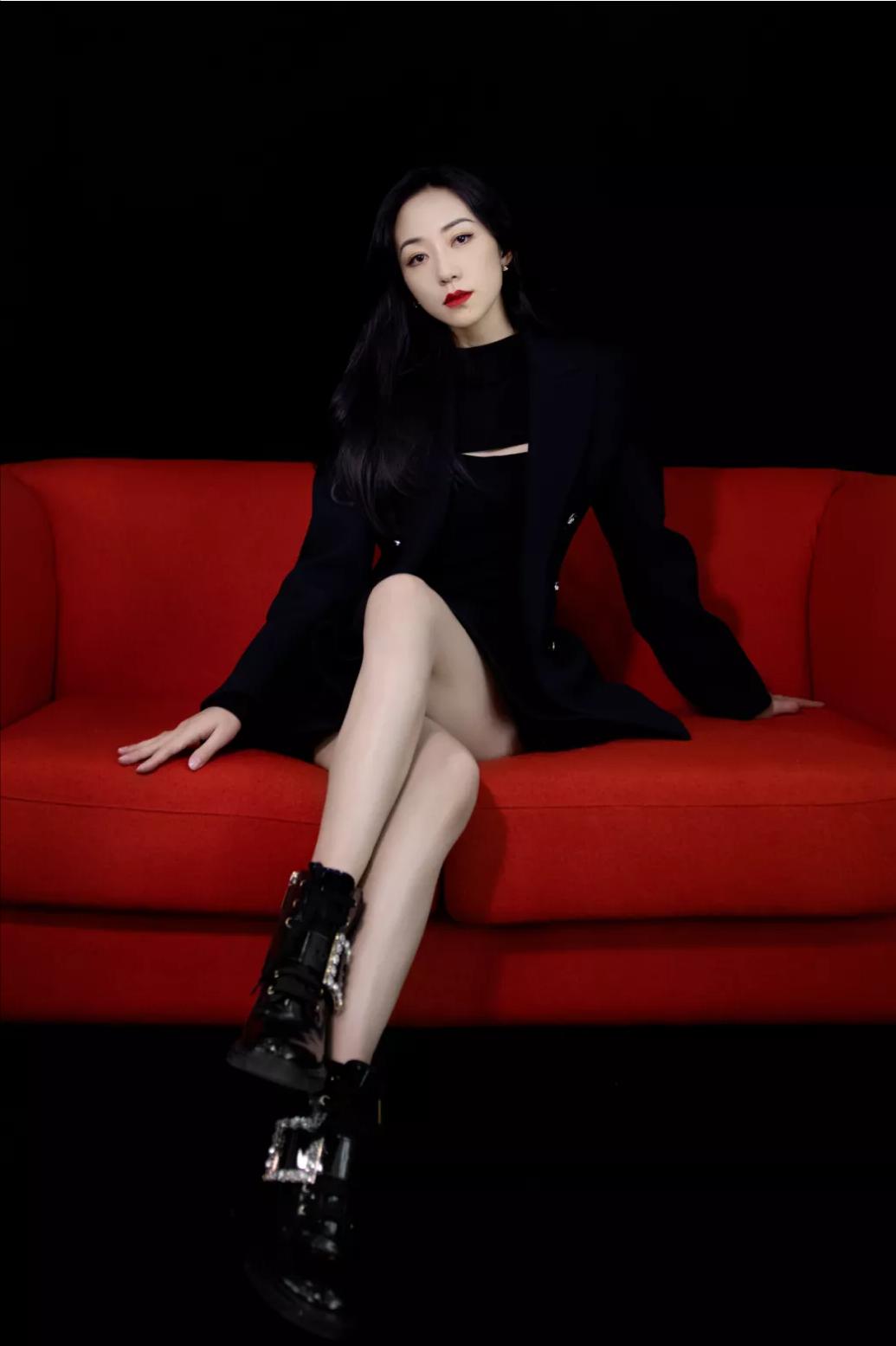 The goddess Han Xue who has roots is here, her temperament is really ...
