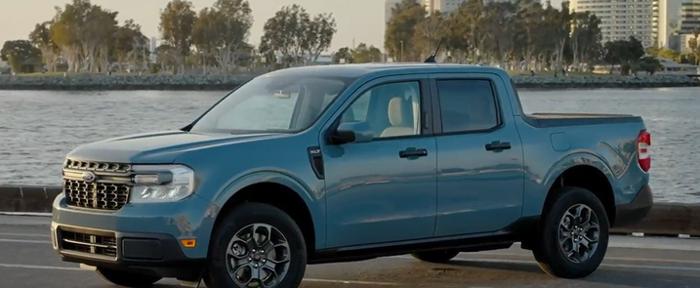 Ford releases a new pickup truck Maverick, built on the Bronco Sport ...