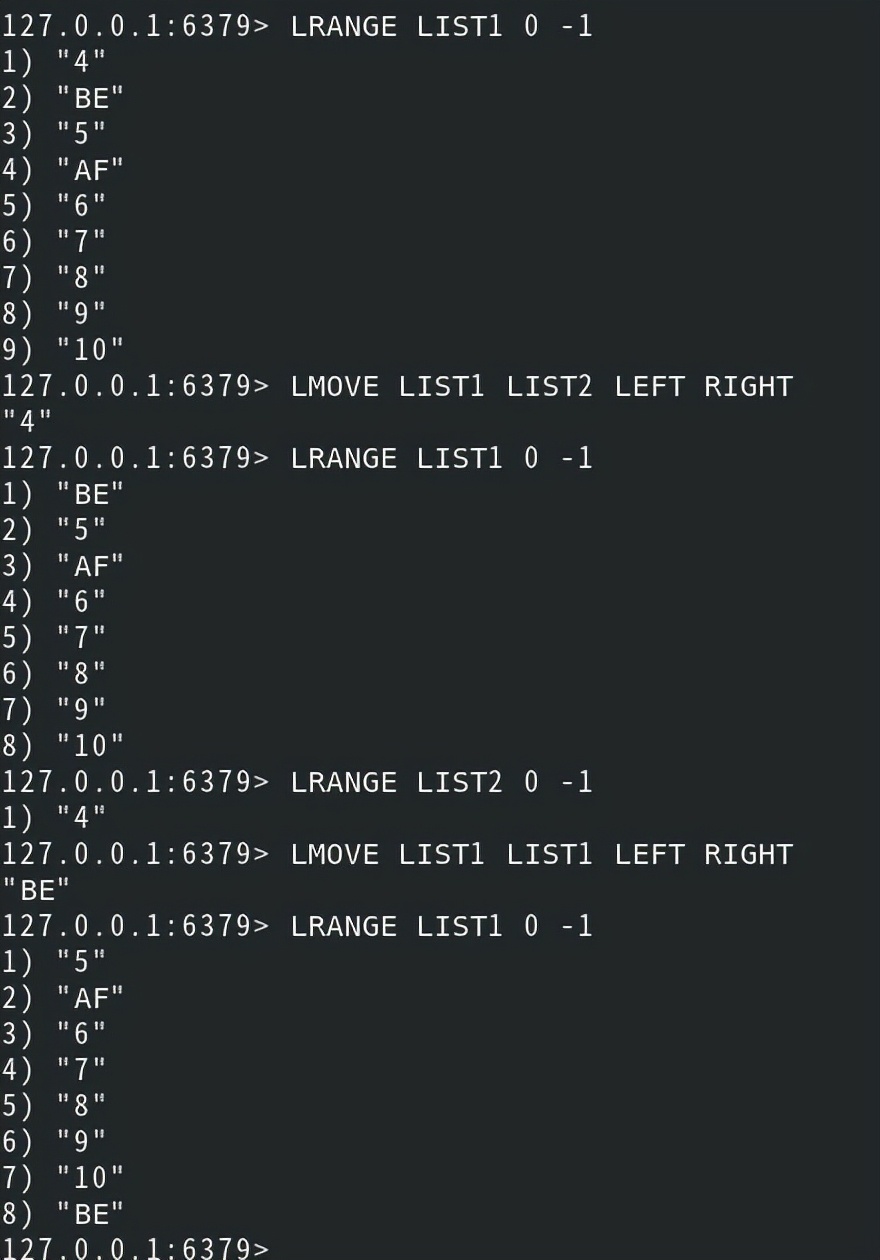 Redis命令介紹（三十四）LMOVE - 頭條匯