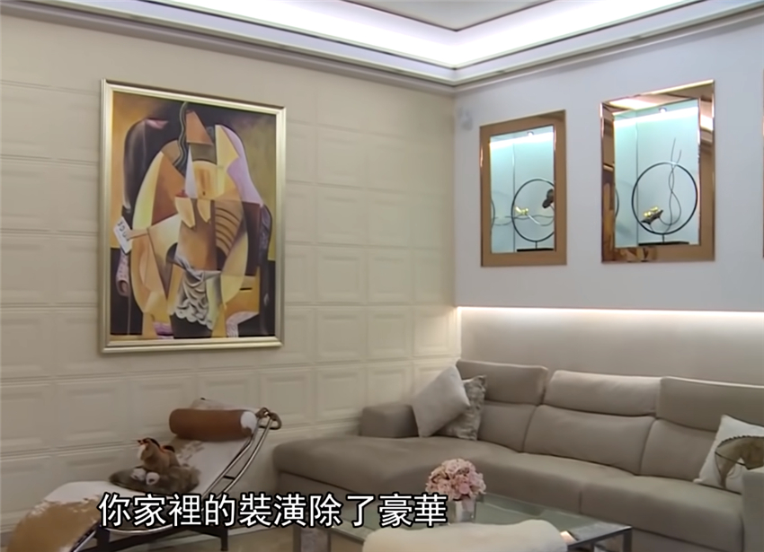 Hong Kong sister Xu Shumin and Huang Hao's 371㎡ villa, 200W decorated ...