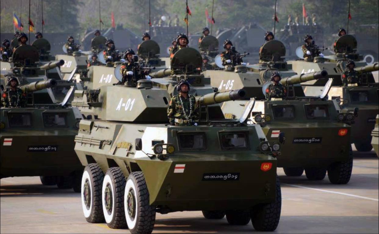 Myanmar's first "domestic" MMT-40 light tank, new equipment on the ...