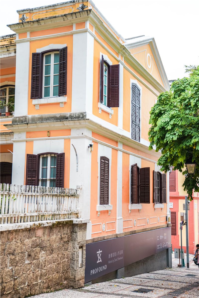 One of the most beautiful streets in Macau, pretend to walk the streets ...