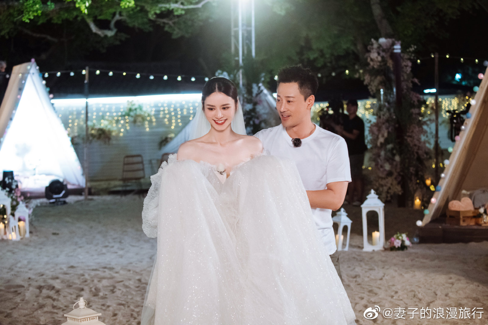 Don't mind if there is a wedding, Zhang Xinyue points to her husband ...