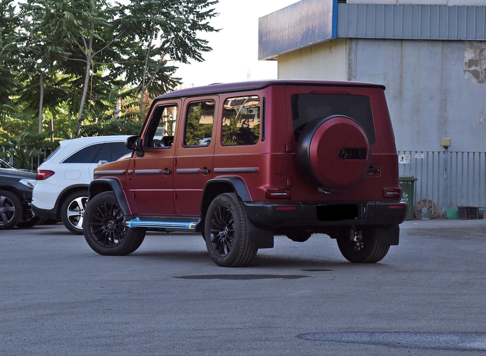 Mercedes-Benz G500 is coming, matte red paint, V8 engine + 3 ...