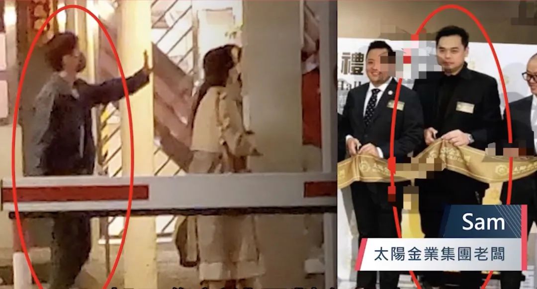 Cai Sibei and Hu Hongjun meet the elders together during the New Year ...