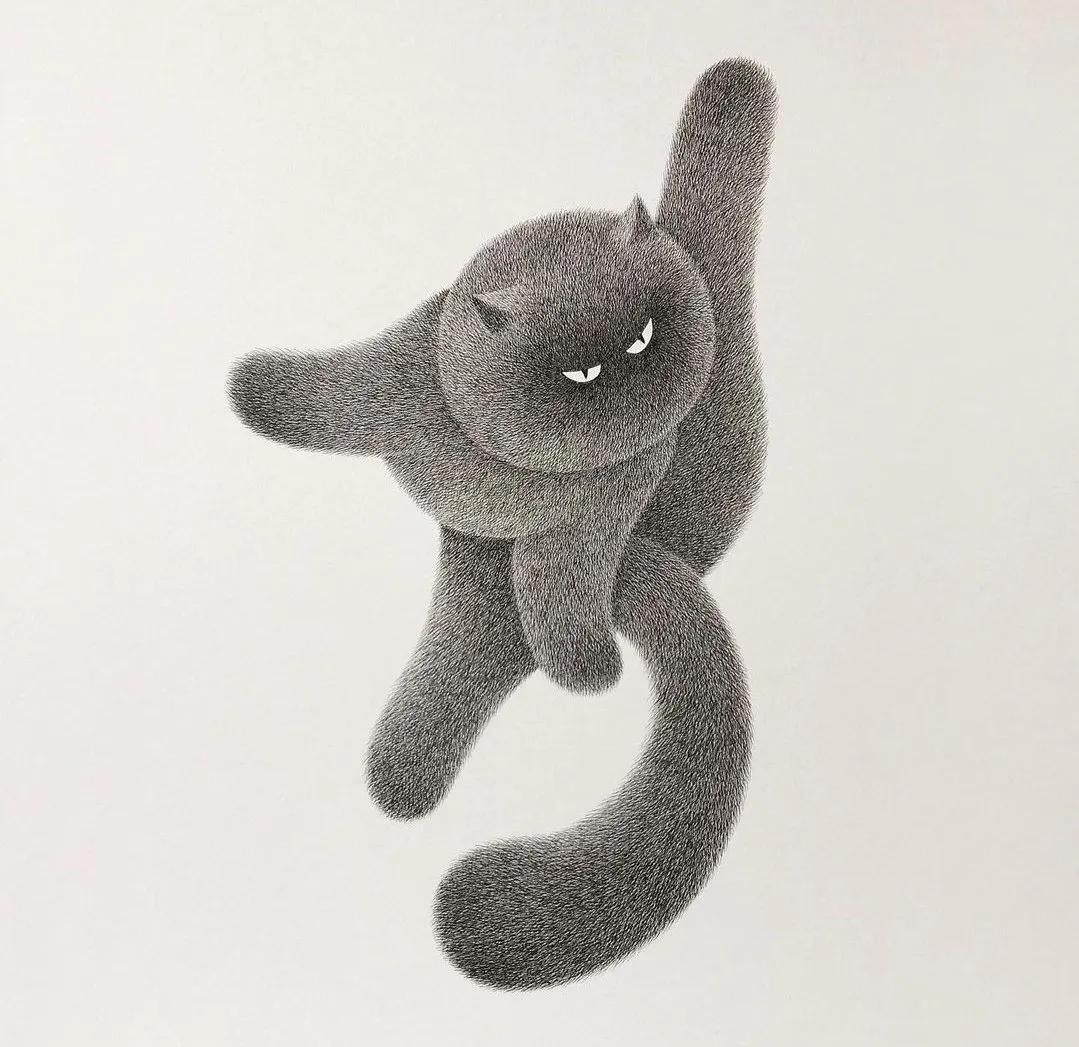 The velvet cat under the needle of Kamwei Fong - iNEWS