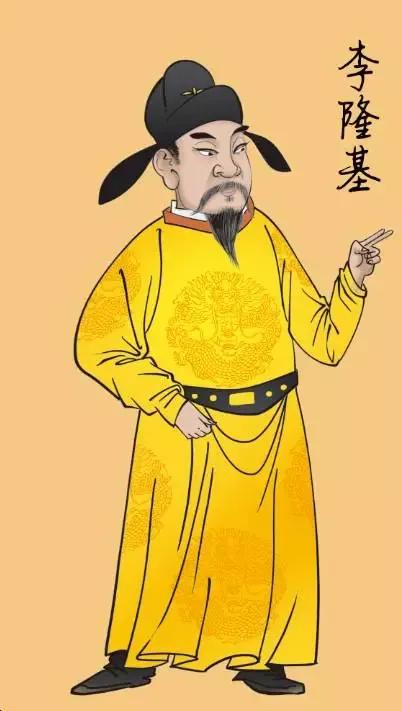 The famous emperor in Chinese history (Tang Dynasty) Tang Xuanzong Li ...