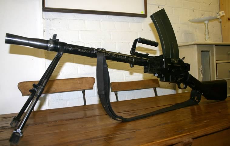 The world's first light machine gun-Madsen M50 light machine gun - iMedia