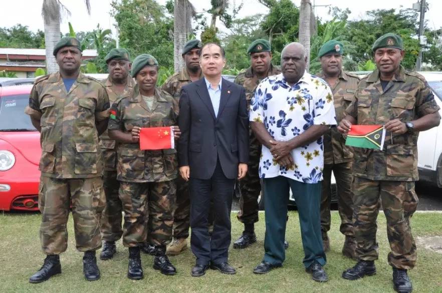 Military rank identification of each country: Vanuatu - iNEWS