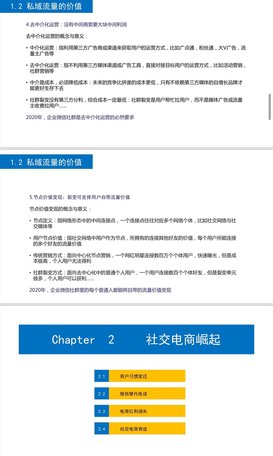 "Enterprise WeChat Private Domain Traffic Operation Plan" full version ...