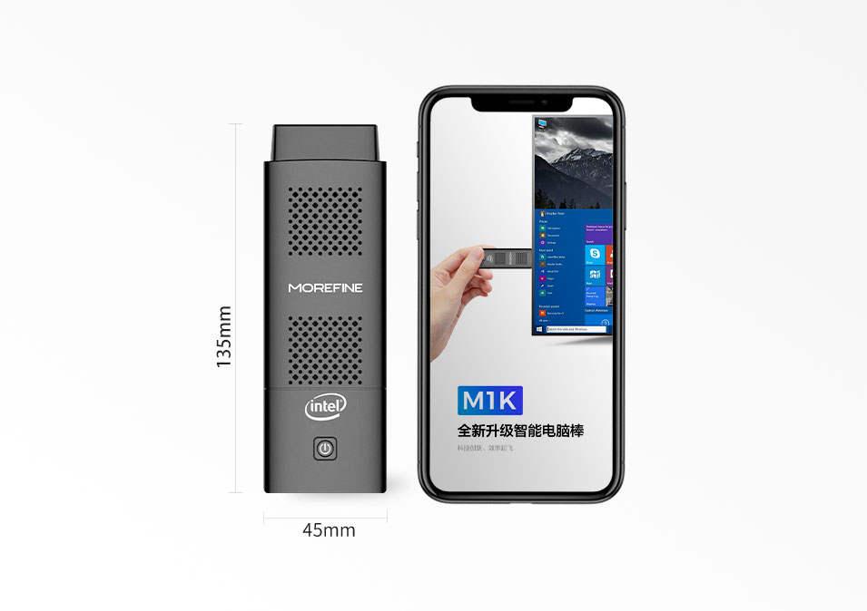 A computer is only 83 grams!MOREFINE M1K small body and strong ...