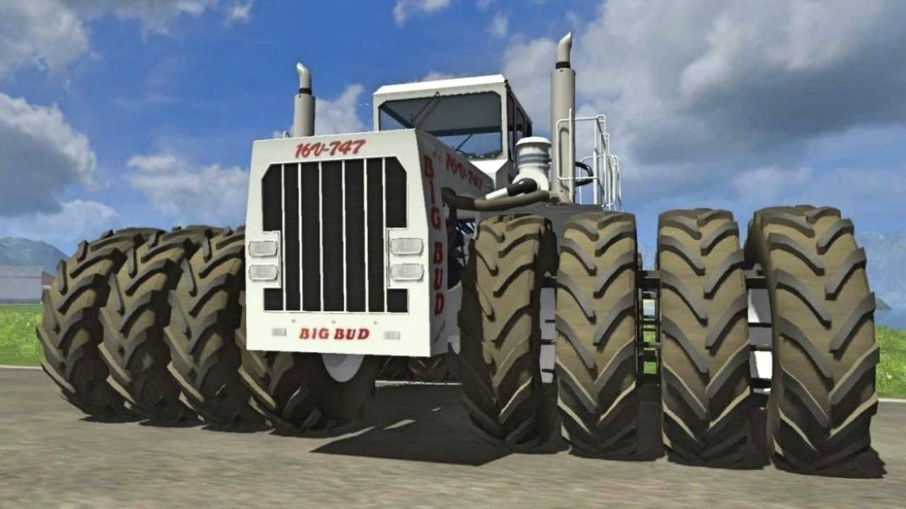 The most luxurious tractor in the world, with a 16-cylinder engine ...