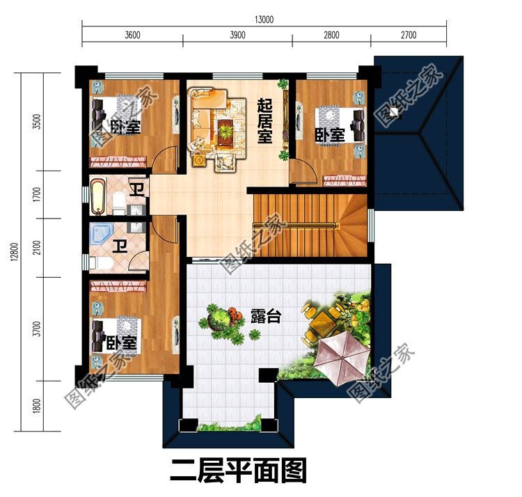 China Layer 2 villa design, watching and foreign, such a type dare to ...