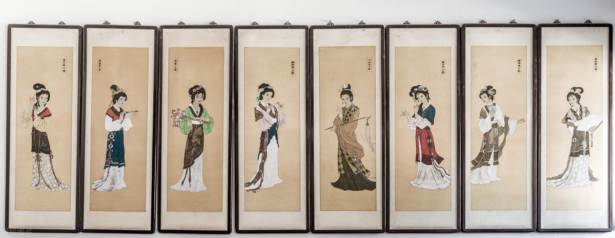 "Qinhuai Eight Beautiful Women": Liu Rushi, Chen Yuanyuan, Li Xiangjun ...