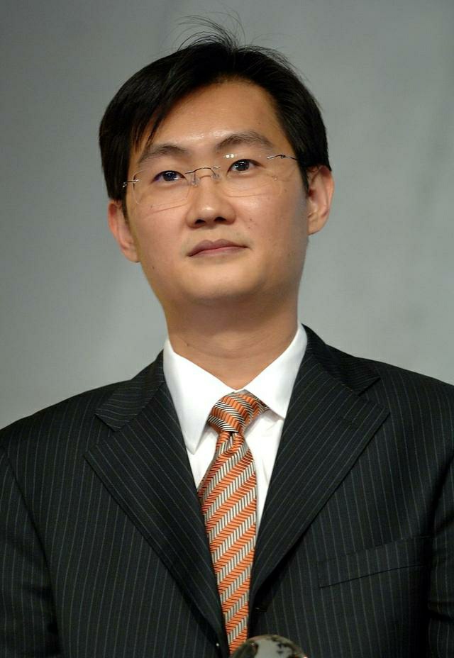 Ma Huateng, the head of the Tencent Empire, is the second-generation ...