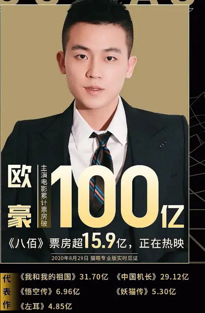 Ouhao, who has a box office of only more than 20 million, has a total ...