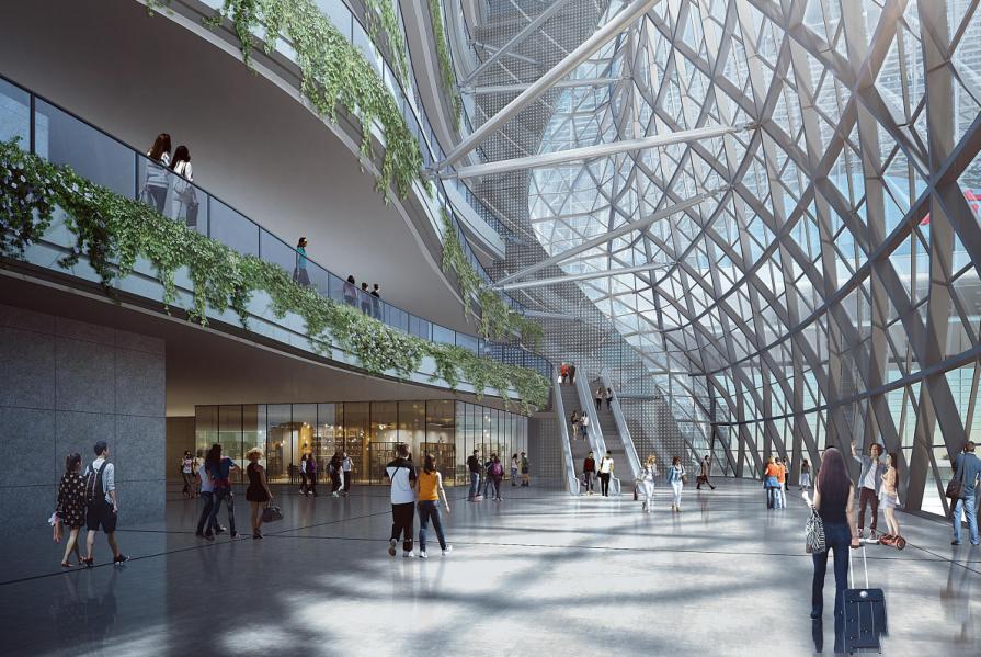 Construction of Hangzhou's new landmark "Cloud Gate" officially started ...