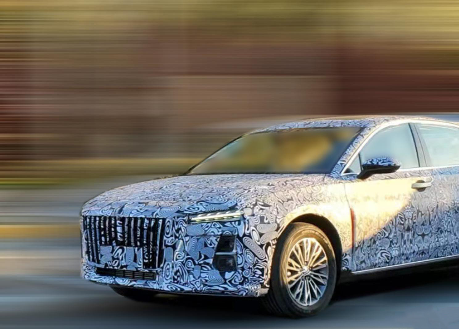Hongqi H6 spy photos exposed, the price may be in the range of 200,000 ...