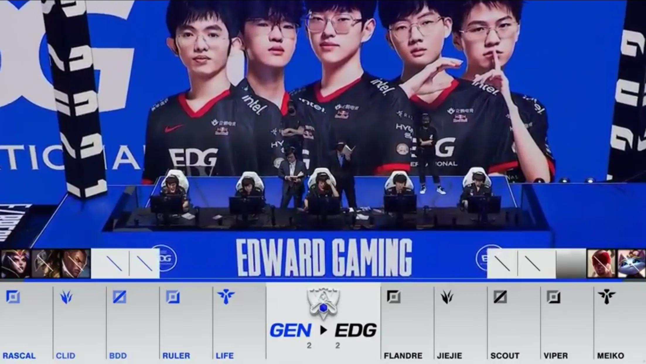 祝賀EDG獲得S11總冠軍 - 資訊咖