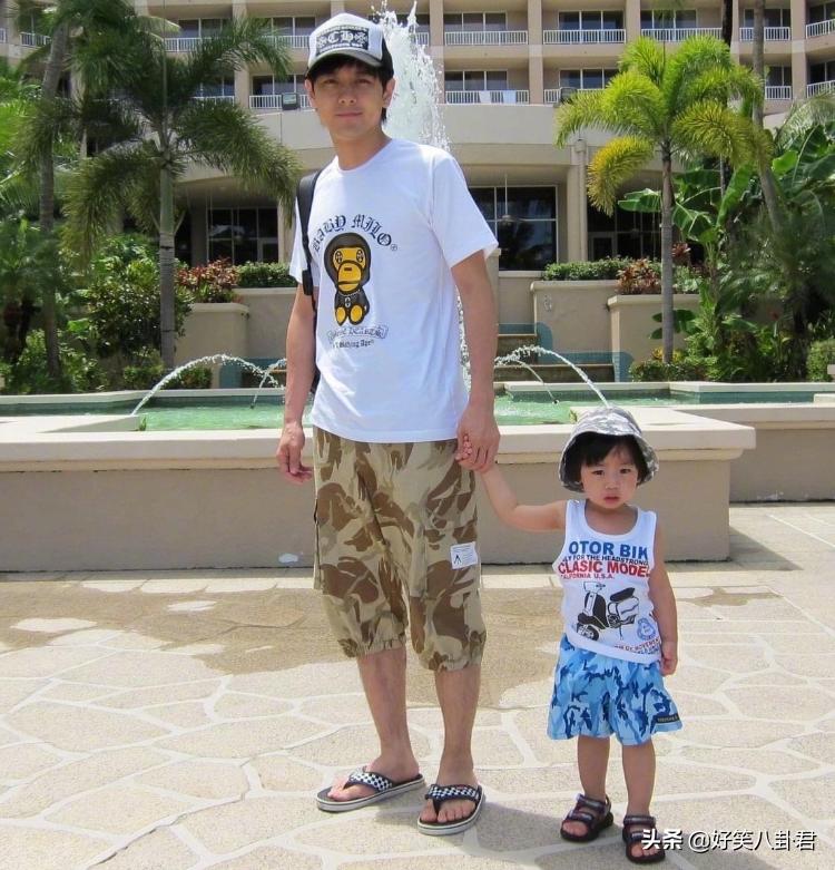 Lin Zhiying posted an old photo of her son 10 years ago. Kimi is so ...
