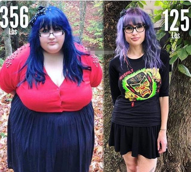 The man married a 330-pound fat girl, and his figure changed a lot ...